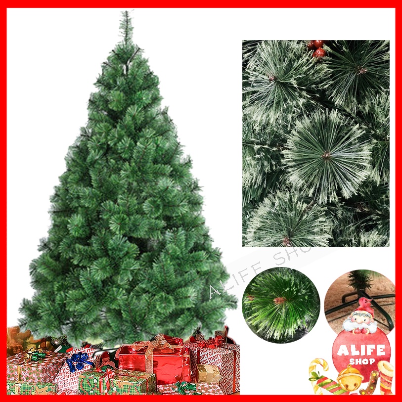 pokok Krismas High quality flowering green Christmas tree 4FT/5FT/6FT ...