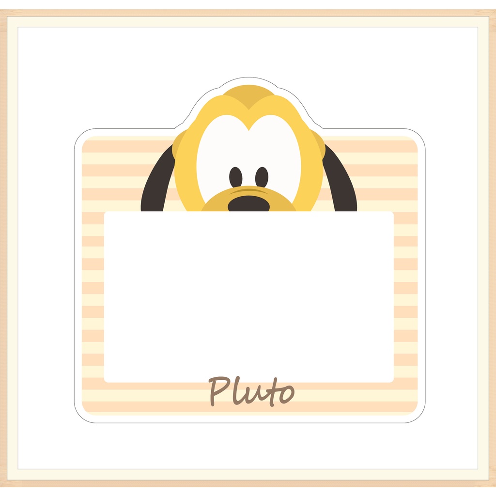 Pluto Cartoon Roadtax Sticker Roadtax Sticker | Shopee Malaysia