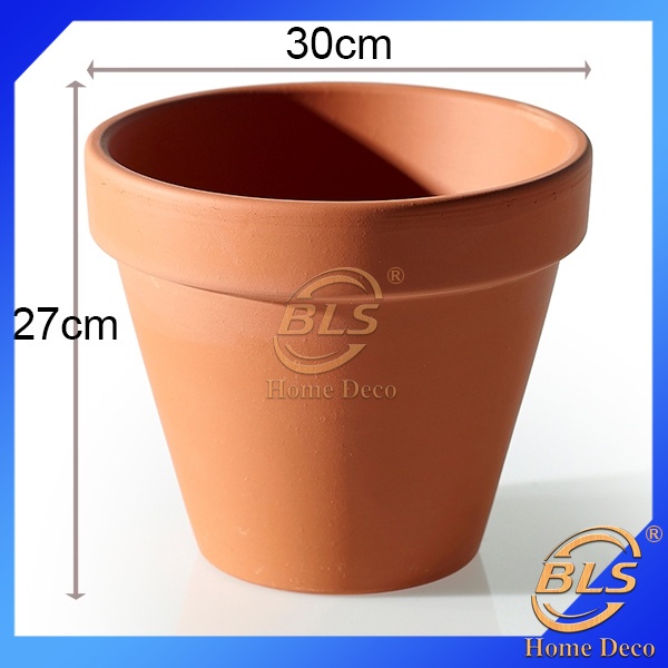 DIAMETER 30 CM HEIGHT 27 CM RED POTTERY PORCELAIN CLAY CACTUS SUCCULENT ...