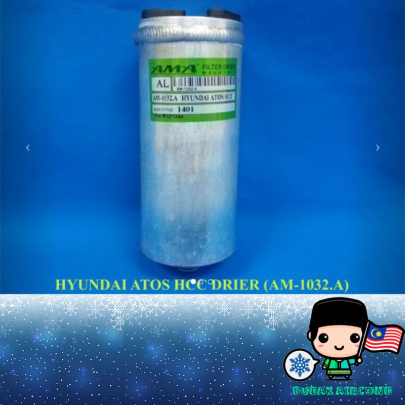HYUNDAI ATOS ATOZ SEPHIA SPECTRA HCC AIR COND Receiver DRIER TABUNG ...