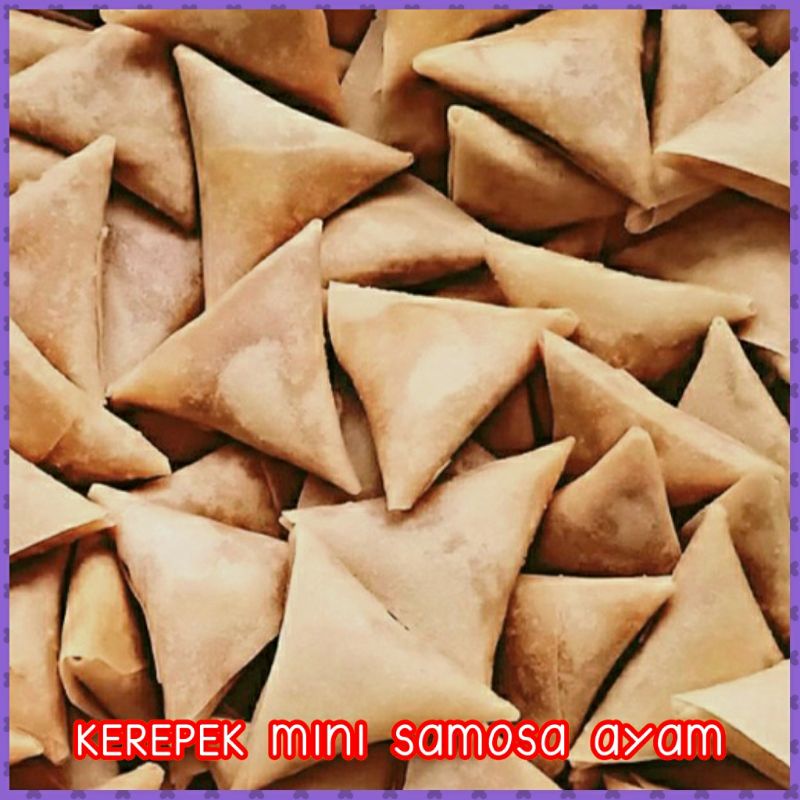 KEREPEK MINI SAMOSA AYAM (250g/500g/1 Kg) | Shopee Malaysia