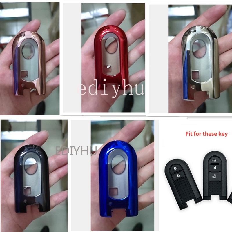 PERODUA MYVI BEZZA AXIA ARUZ ALZA Chrome Reflection TPU Car Key Cover ...