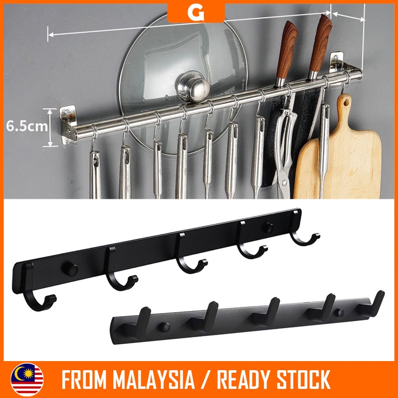 Stainless Steel Kitchen Hook Wall Hook | Shopee Malaysia
