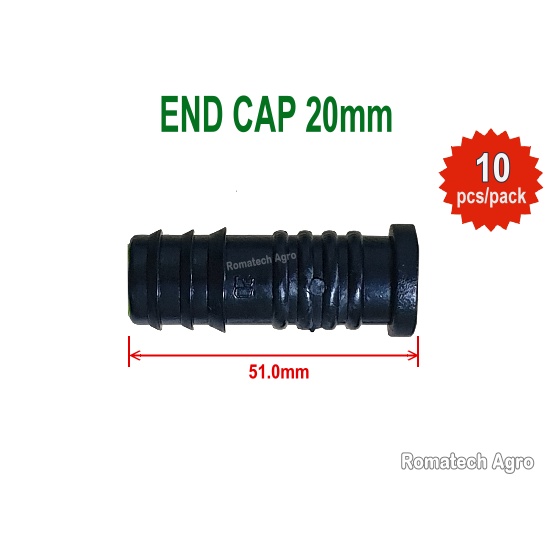 20mm 10pcs/pack Polypipe LDPE Connector Irrigation Fertigasi (Elbow ...