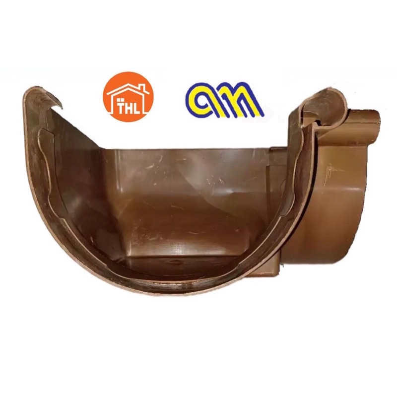 F370 Arensi Marley PVC Gutter Brown Mitre Joint In / Joint Out | Shopee ...