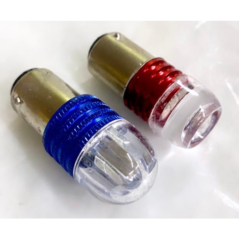 REAR BULB - LED (FLASHER) BLUE RED LAMPU BELAKANG BULB FLASHING FLASH ...