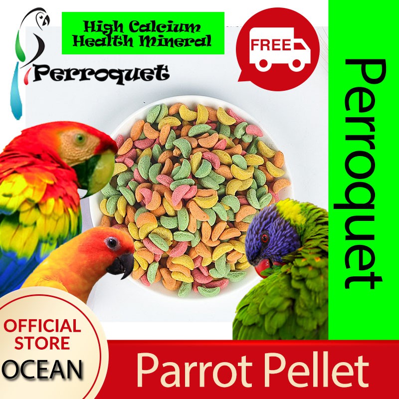 Perroquet Parrot Pellet Feed Repack Fruit Vegetable Balanced Diet ...