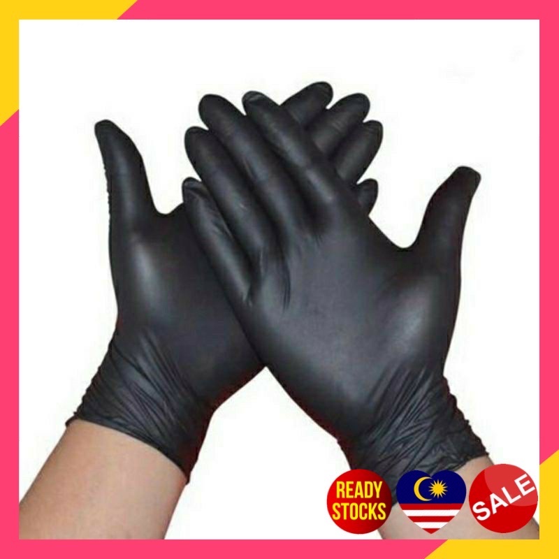 Malaysia High Strength Thick Rubber Medical Hand Glove Nitrile Sarung ...