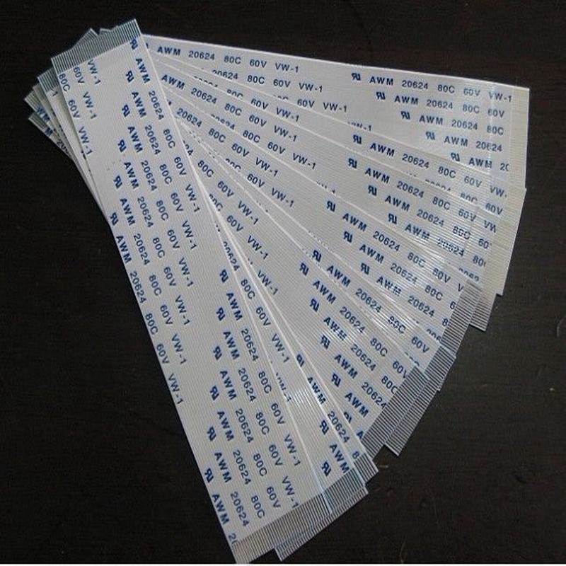 1.0mm Type-A Flexible Flat Cable FFC FPC Wire 10cm 100mm 4in 4pin 4pin ...