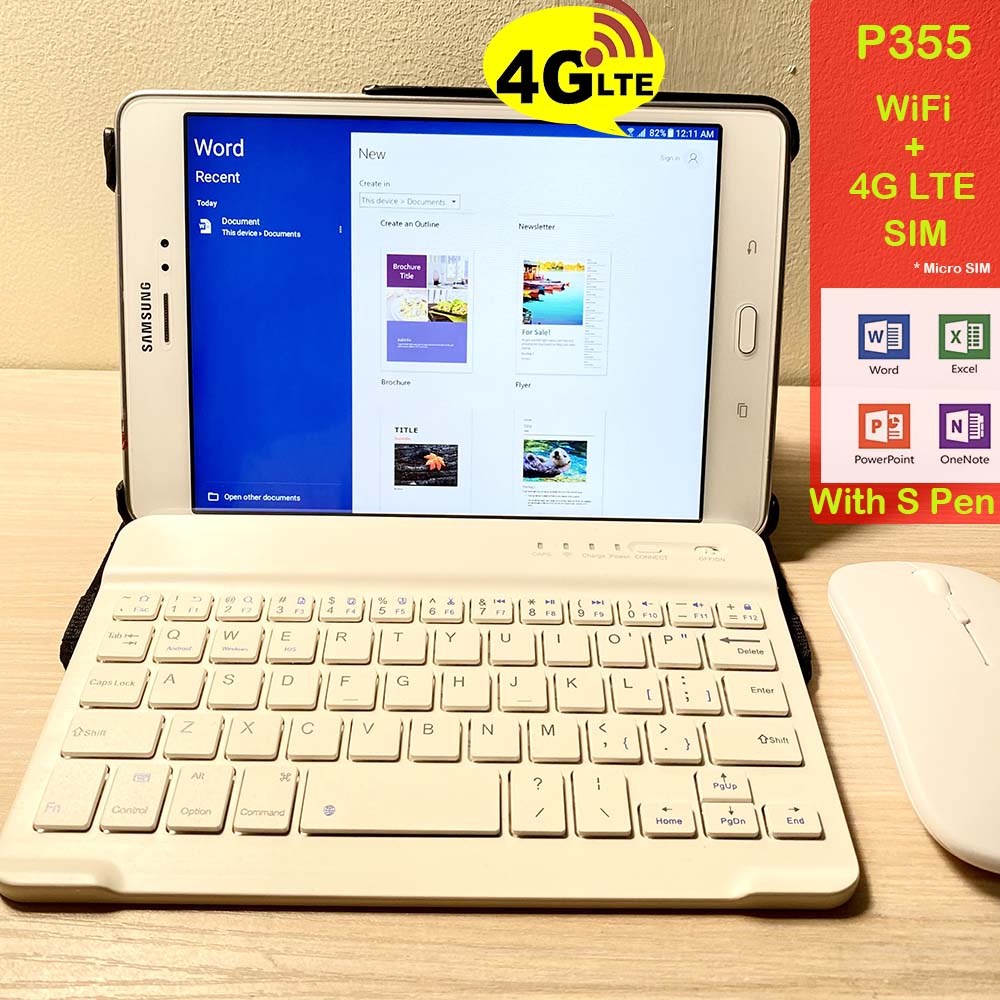 Used Samsung Galaxy Tab A 8.0 SM-P350 P355 Tablet PC 16GB Qualcomm ...