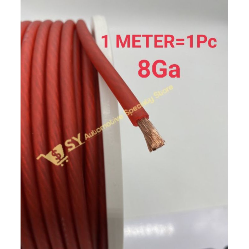 8Ga Power Cable Wire Modified Copper Audio Power Life Cable For Power ...
