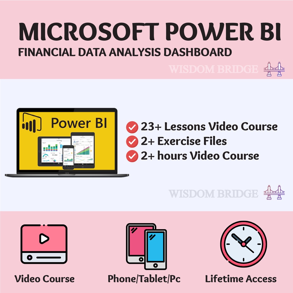 [Video Course] Microsoft Power BI Business Intelligence | Excel Class | Excel Course | Excel ...