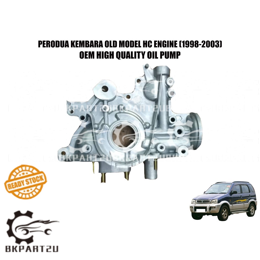 PERODUA KEMBARA OLD MODEL HC ENGINE (1998-2003) ENGINE OIL PUMP MADE BY ...