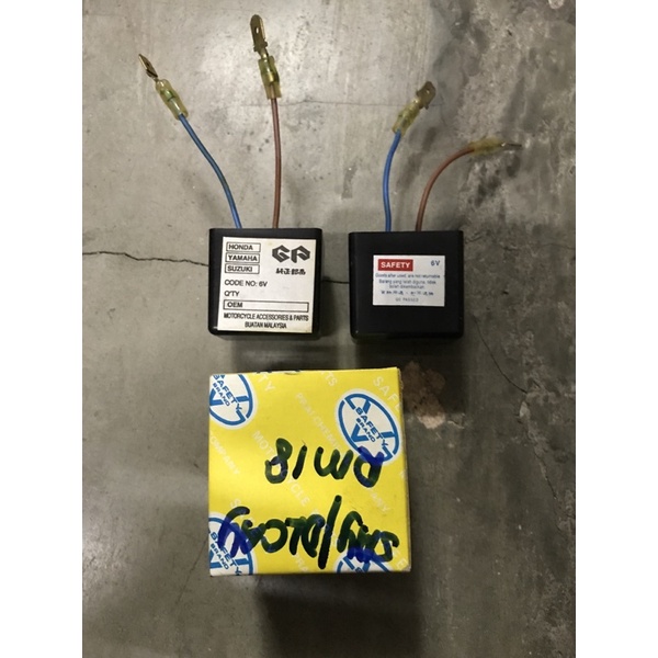 🎉OFFER🎉MOTORCYCLE 6V SIGNAL CONDENSER RELAY | Shopee Malaysia