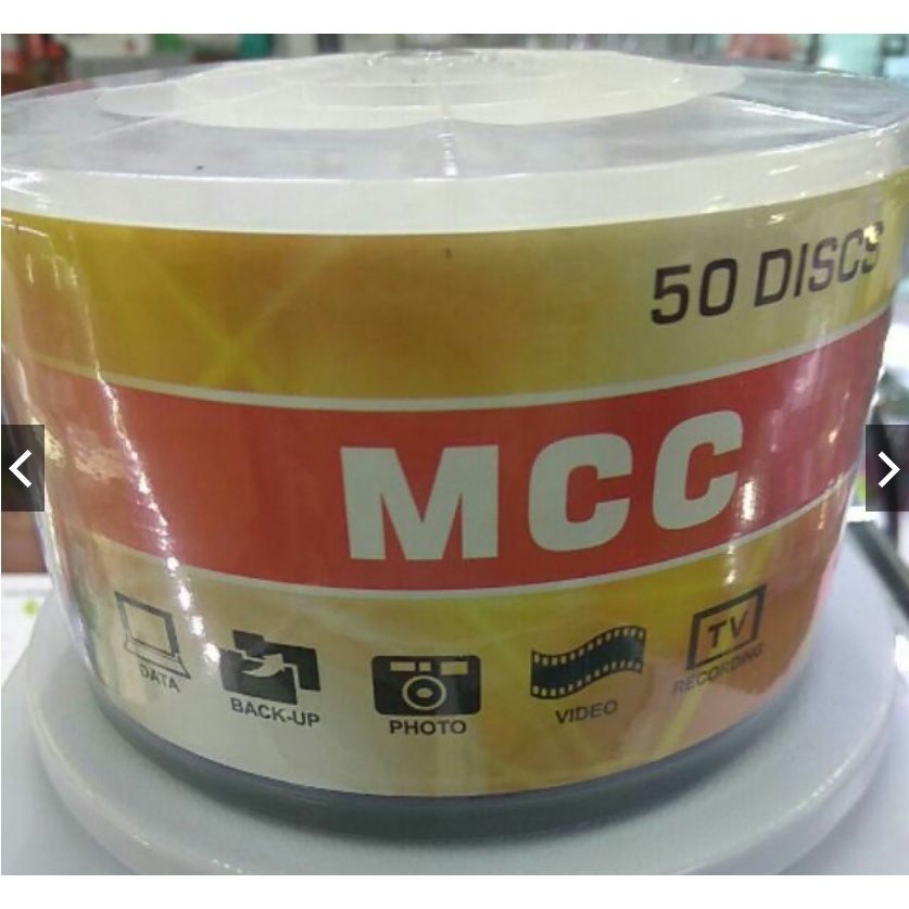 MCC DVD + R 4.7GB 120min 50pcs (clear old stock) | Shopee Malaysia