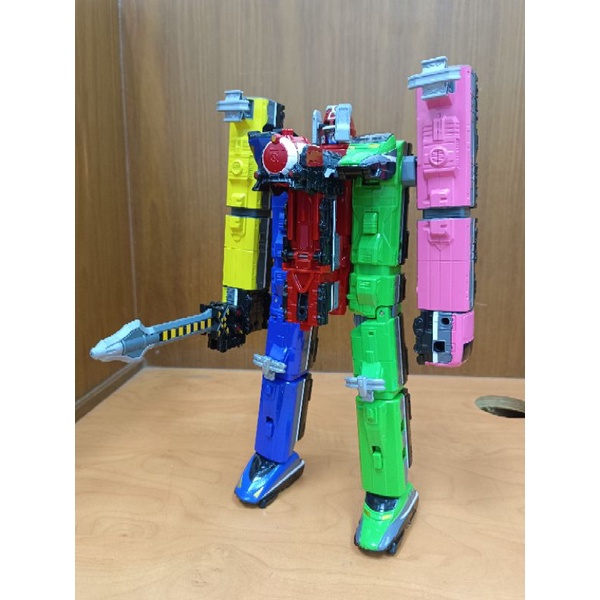 Bandai Power Rangers Tokkyuger ToQger DX Toq Tokkyu Megazord Ressha ...