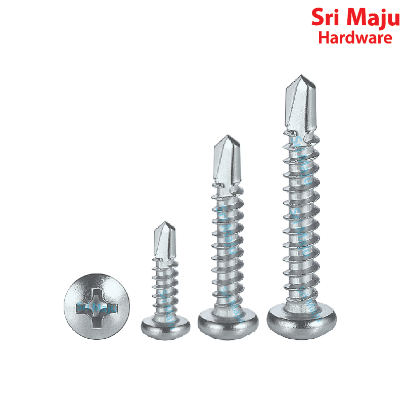 MAJU Quality SD-Pan Self Drilling Screw Pan Head Sheet Metal Aluminium ...