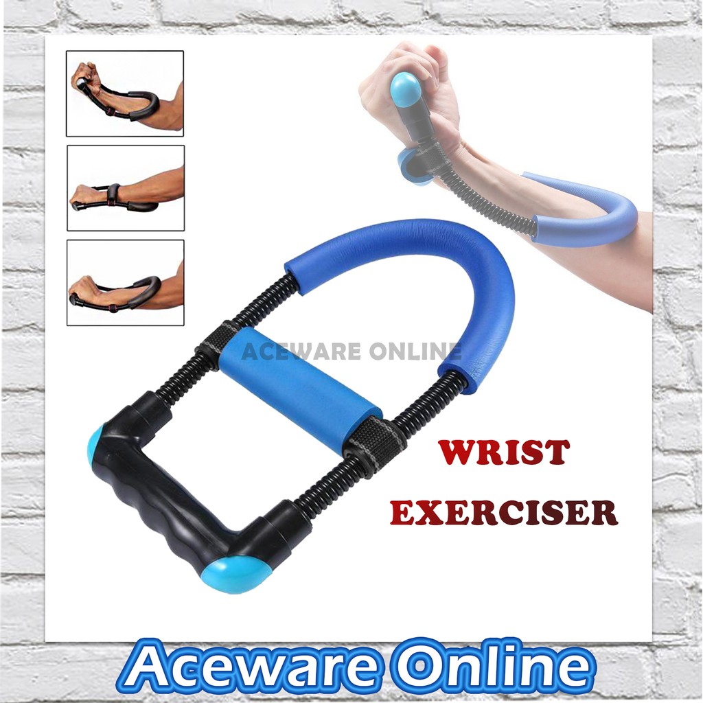(RANDOM COLOUR) Adjustable Wrist Exerciser Forearm Hand Strengthener ...