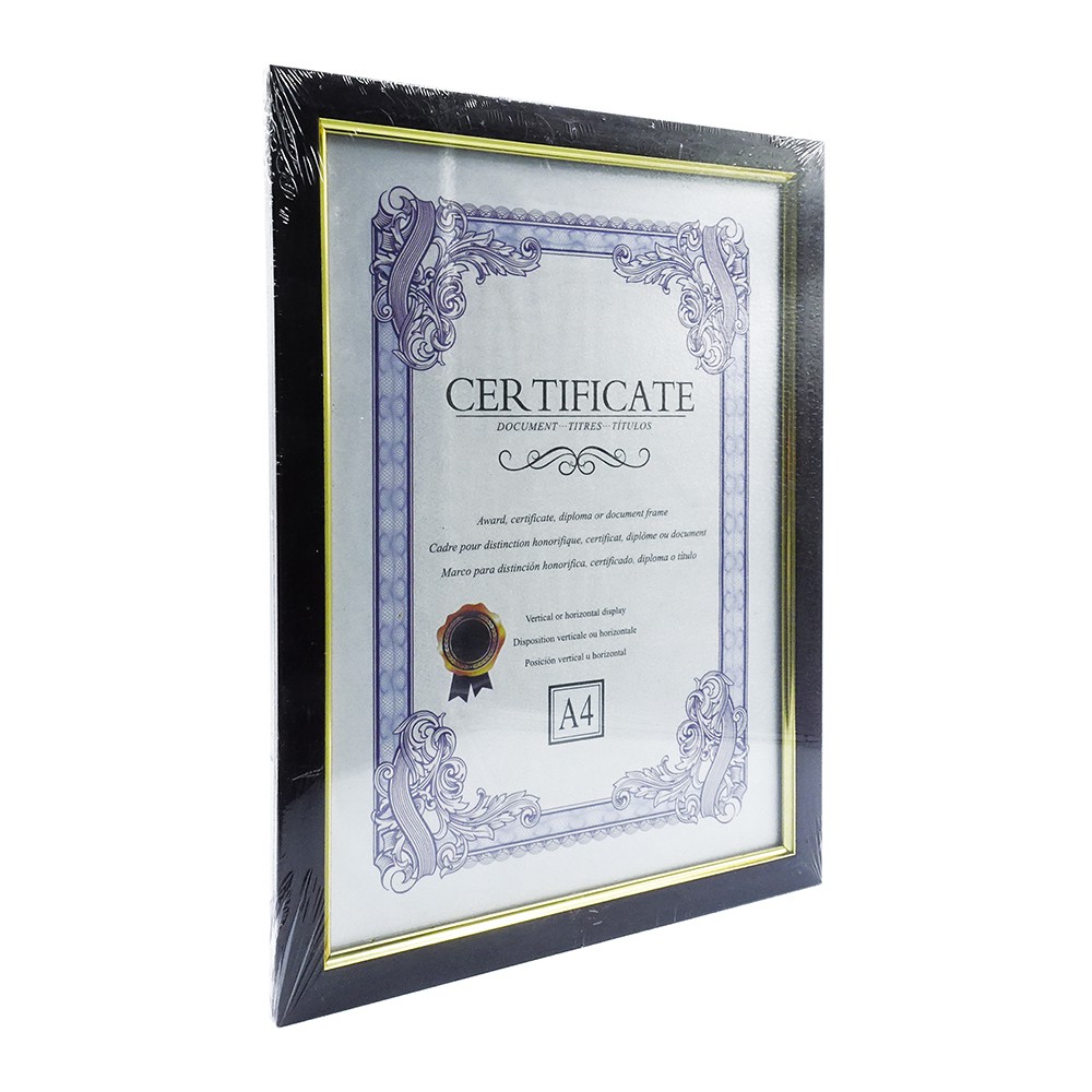 Y-6384-W A4 Certificate Frame With Glass cover | Shopee Malaysia
