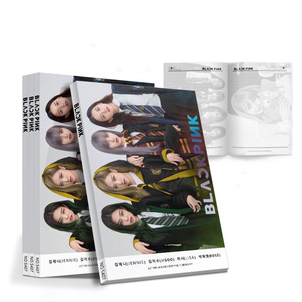 BL@CKPINK Pink Venom Notebook 120pg with Photo Card Set Kpop Note Pink ... BL@CKPINK Pink Venom Notebook 120pg with Photo Card Set Kpop Note Pink ...