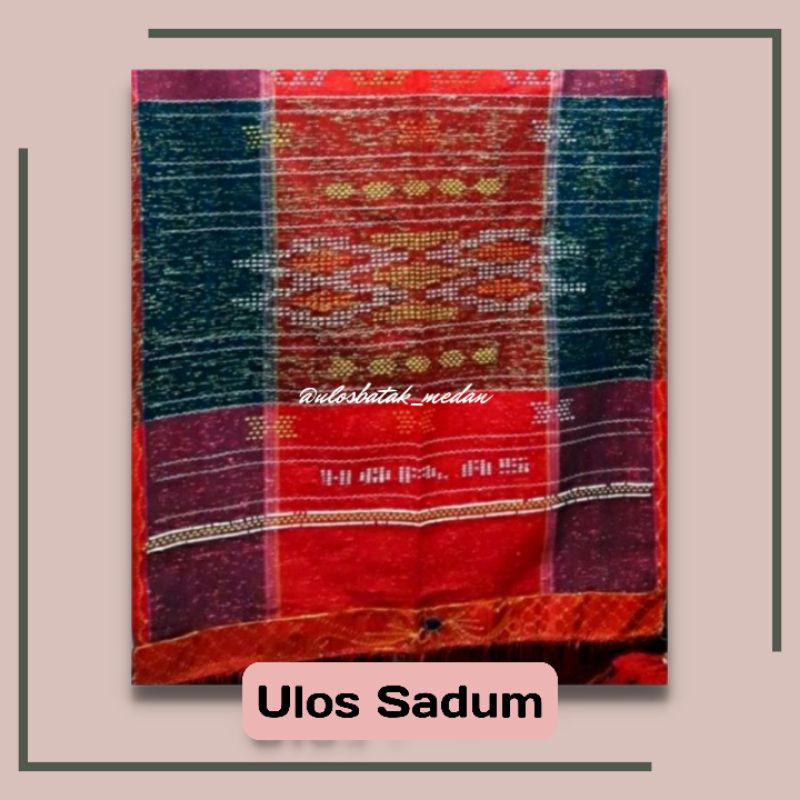 Ulos Batak Sadum Traditional Wedding Toba Mangulosi | Shopee Malaysia
