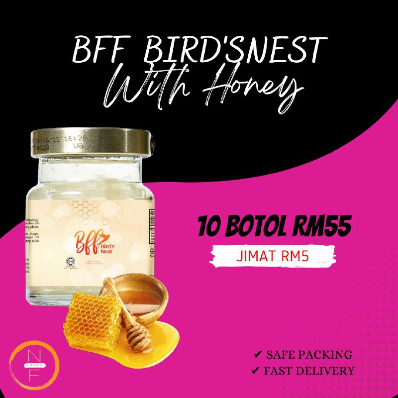 BFF BIRD'S NEST HONEY FLAVOR (PACKAGE DISCOUNT) | Shopee Malaysia