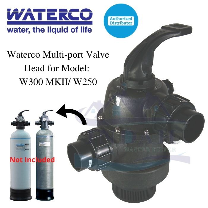 WATERCO Multi-port Valve Top Mount MPV 40mm 5 WAY Suitable for WATERCO ...