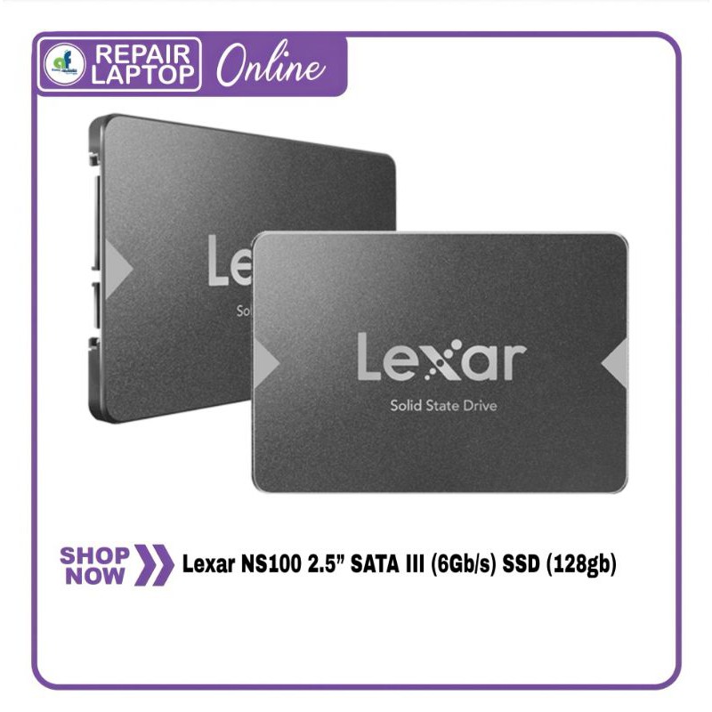 (READY STOCK) Lexar NS100 2.5” SATA III (6Gb/s) SSD (128GB) | Shopee Malaysia