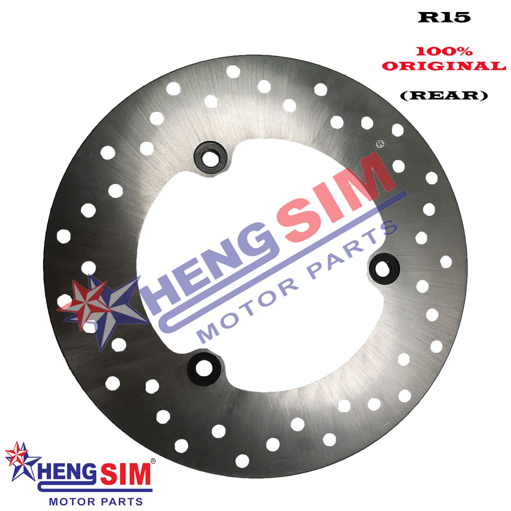 R15 (ORIGINAL) REAR BRAKE DISC YAMAHA | Shopee Malaysia