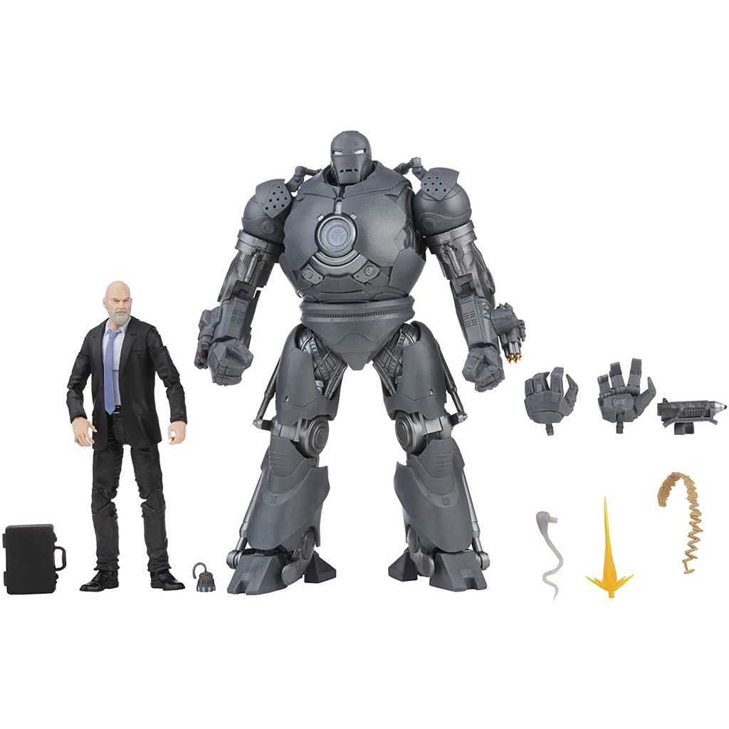 Obadiah Stane and Iron Monger Hasbro Figure Marvel Legends Series 6 ...