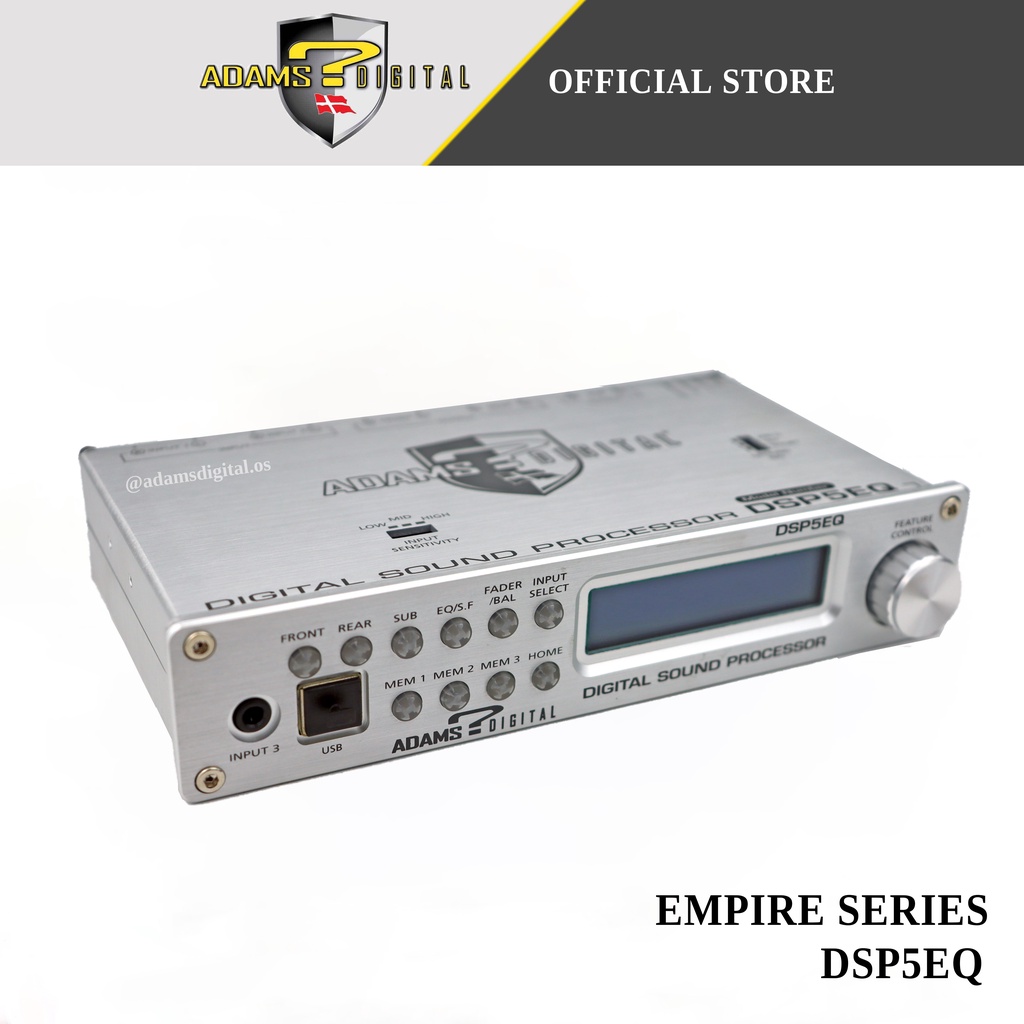 Adams Digital Dsp 15 Band 3 Memory Set Sound Processor DSP5EQ (EMPIRE ...