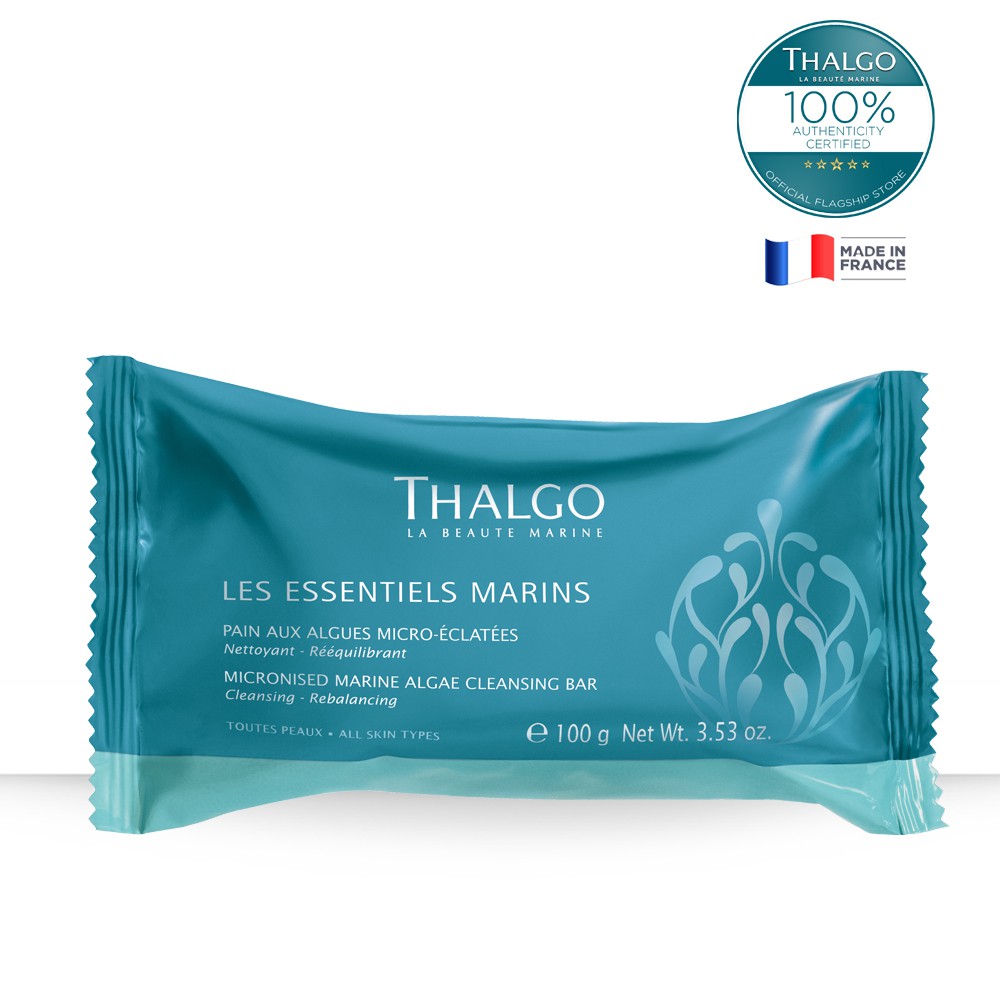 Thalgo - Les Essentiels Marin - Micronised Marine Algae Cleansing Bar ...