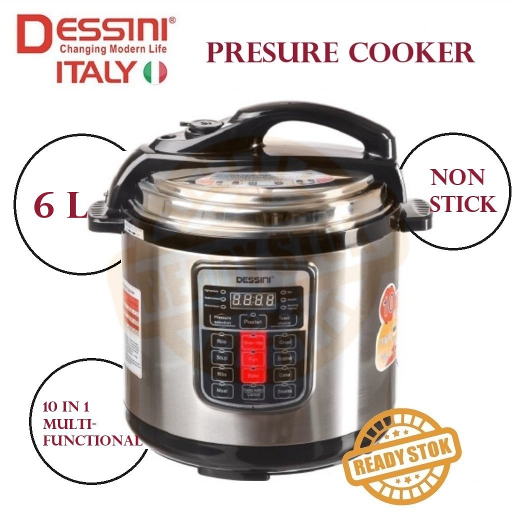 [READY STOK] DESSINI PREMIUM ELECTRIC PRESSURE COOKER MULTI COOKER RICE ...