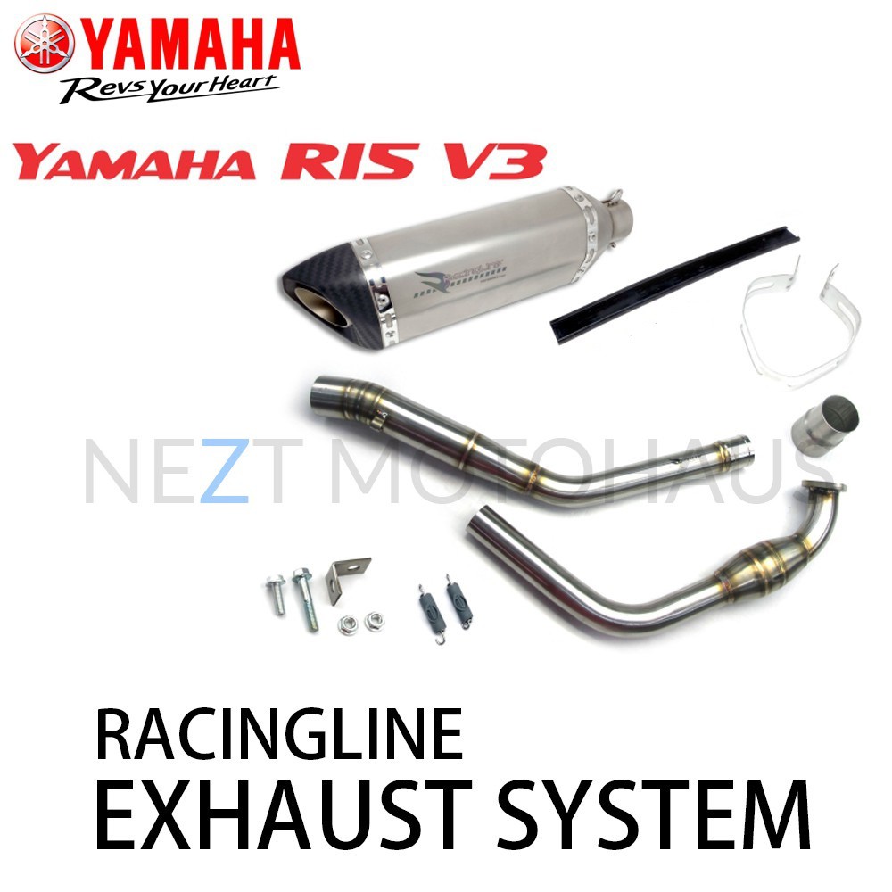 YAMAHA R15 V3 RACINGLINE EXHAUST SYSTEM EKZOS | Shopee Malaysia