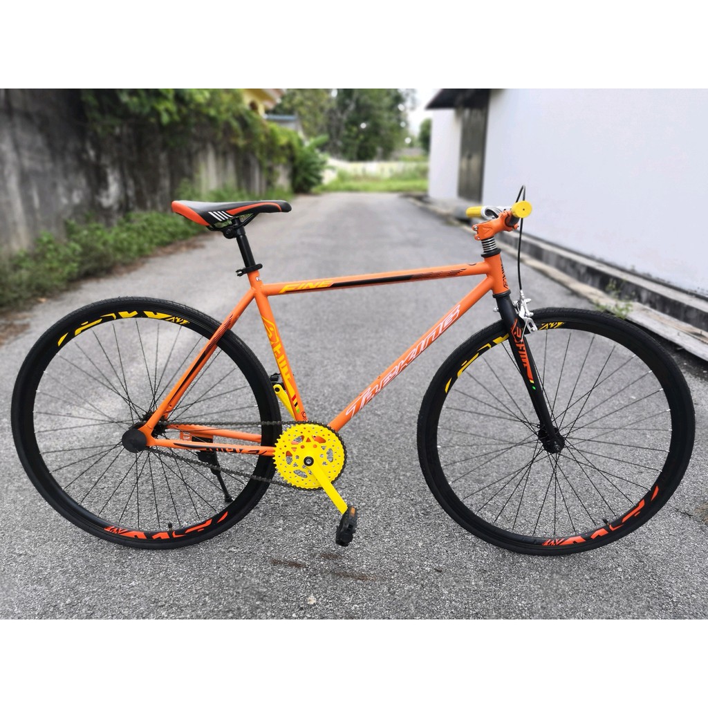 BASIKAL FIXIE 700C TREKING (Fixie Bike 700C) 2748 | Shopee Malaysia
