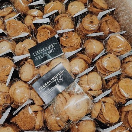 DOORGIFT/ GOODIES 6PCS COOKIES CHOCOLATE CHIP THEBAKINGTOM | Shopee ...