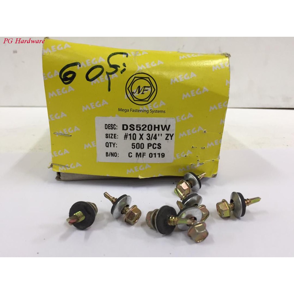 #10 x 3/4" Self Drilling Screw ( DS520HW ) | Shopee Malaysia