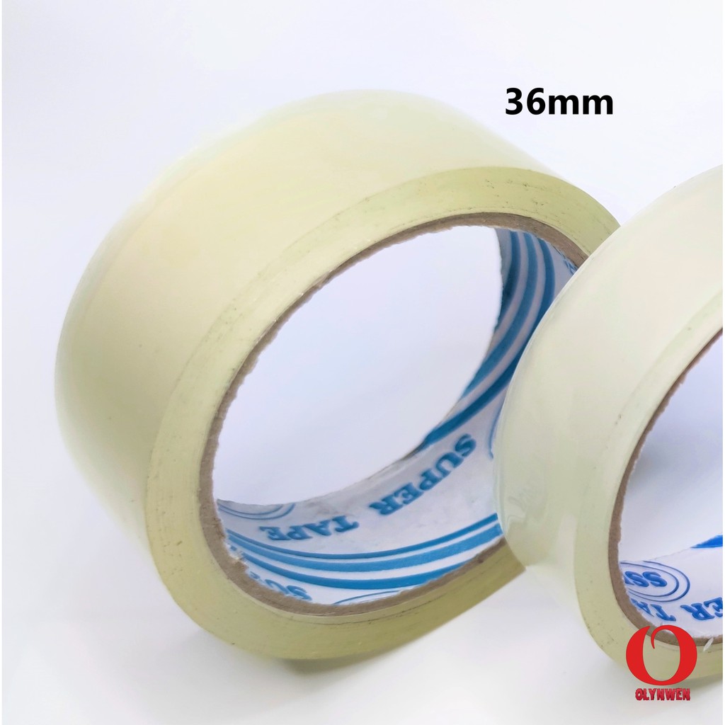 OPP tape stationary 50yards tape Adhesive Transparent 12mm 18mm 24mm ...