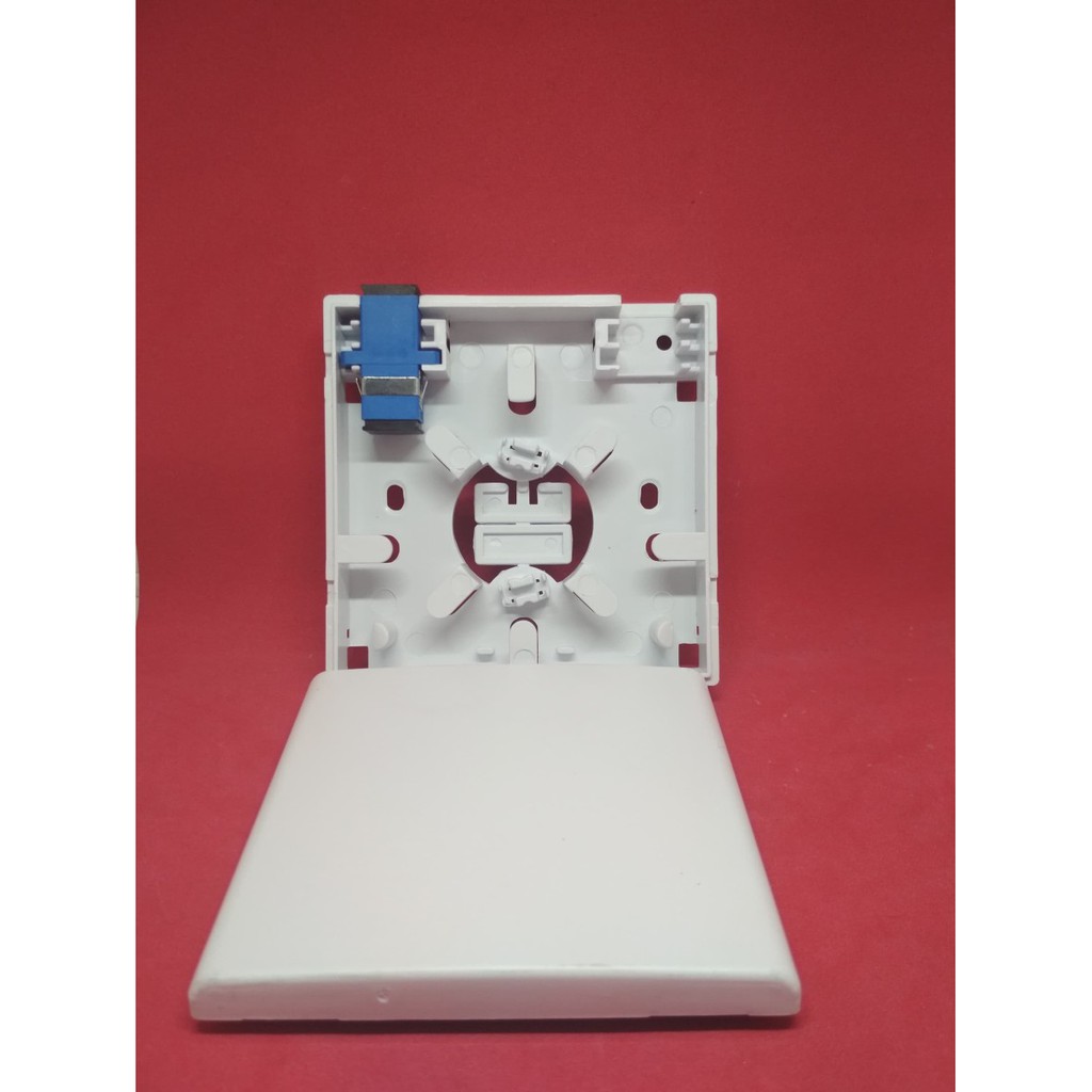 Rosette 2 Core Fiber Optic Adapter Plain | Shopee Malaysia