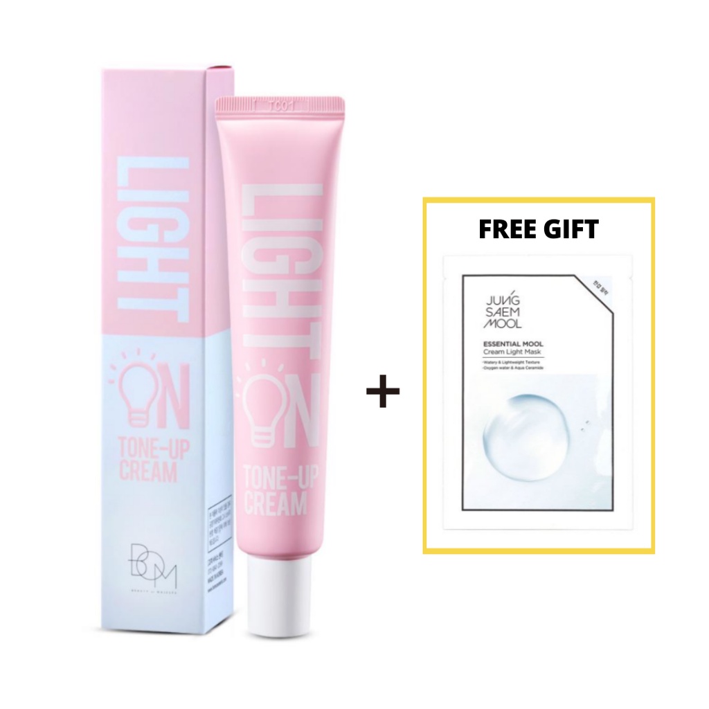[BOM] Light On Facial and In Shower Body Tone Up Cream Underarm ...