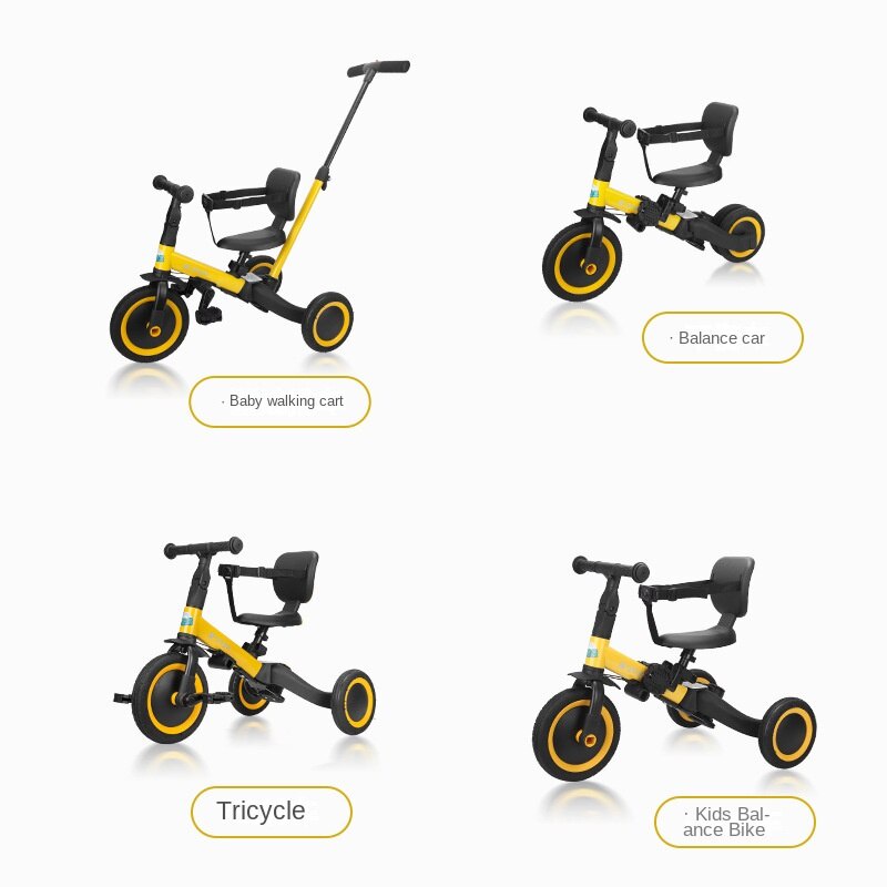 MYOYO 3in1 Children's Tricycle Multifunctional Bicycle Kids Basikal 3 ...