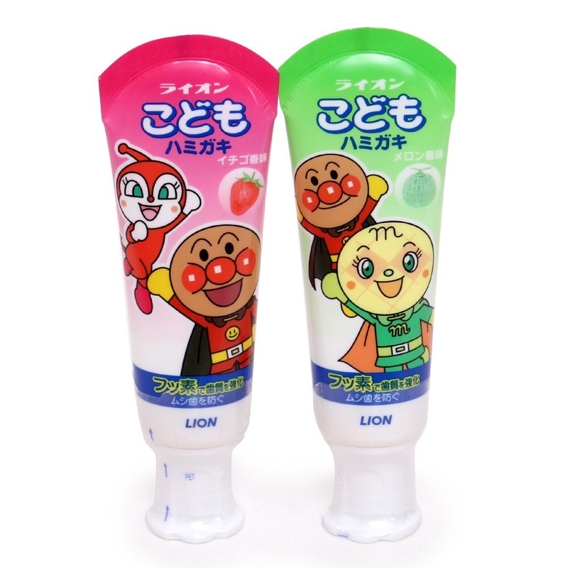 Lion Toothpaste Domestic Japan 40g 2 flavors Strawberry and Melon ...