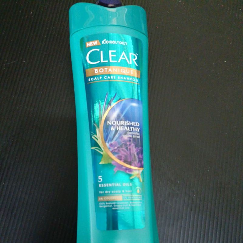 Clear Botanique Nourished & Healthy shampoo 330ml | Shopee Malaysia