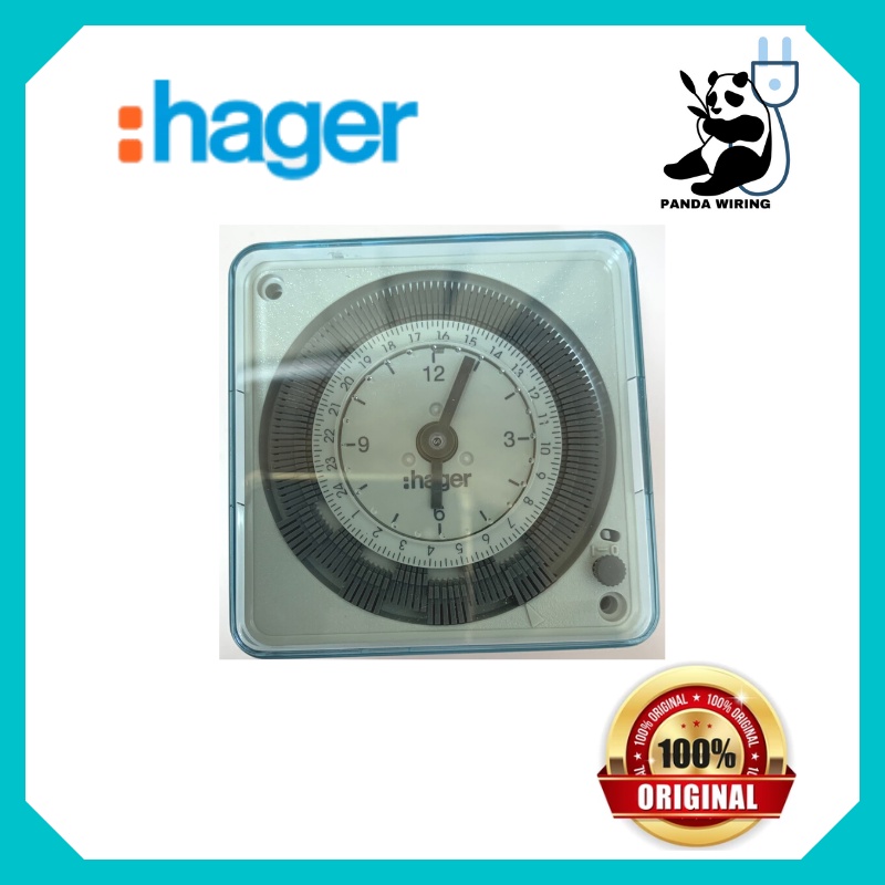 ORIGINAL HAGER /DAAN/ MK 24hrs TIMER SWITCH / TIME SWITCH EH711 / T5808 ...