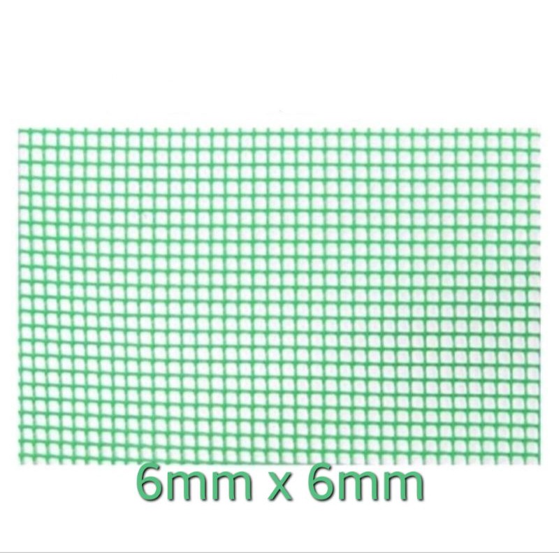 6mm x 6mm / 15mm x 15mm PVC GARDEN SQUARE MESH NET / PVC NETTING ...