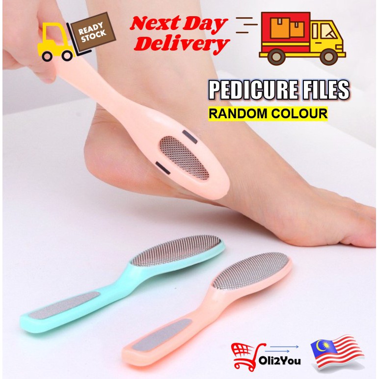 Pedicure Rasp Foot File Cracked Skin Callus Remover Dual Sided Hard ...