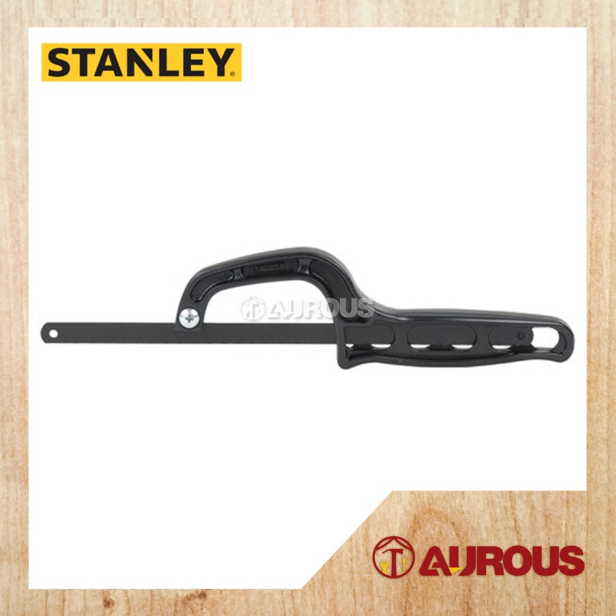 STANLEY MINI HACKSAW UTILITY SAW 10"/220M 20-807 (STHT20807-8) | Shopee ...