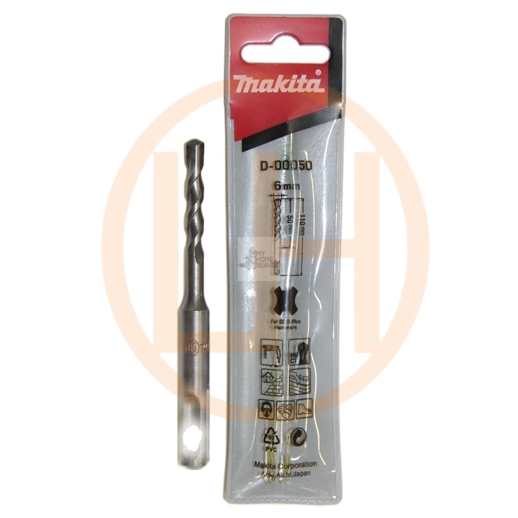 MAKITA SDS PLUS SHANK DRILL BIT 5mm - 16mm | FOR MANSORY AND CONCRETE ...