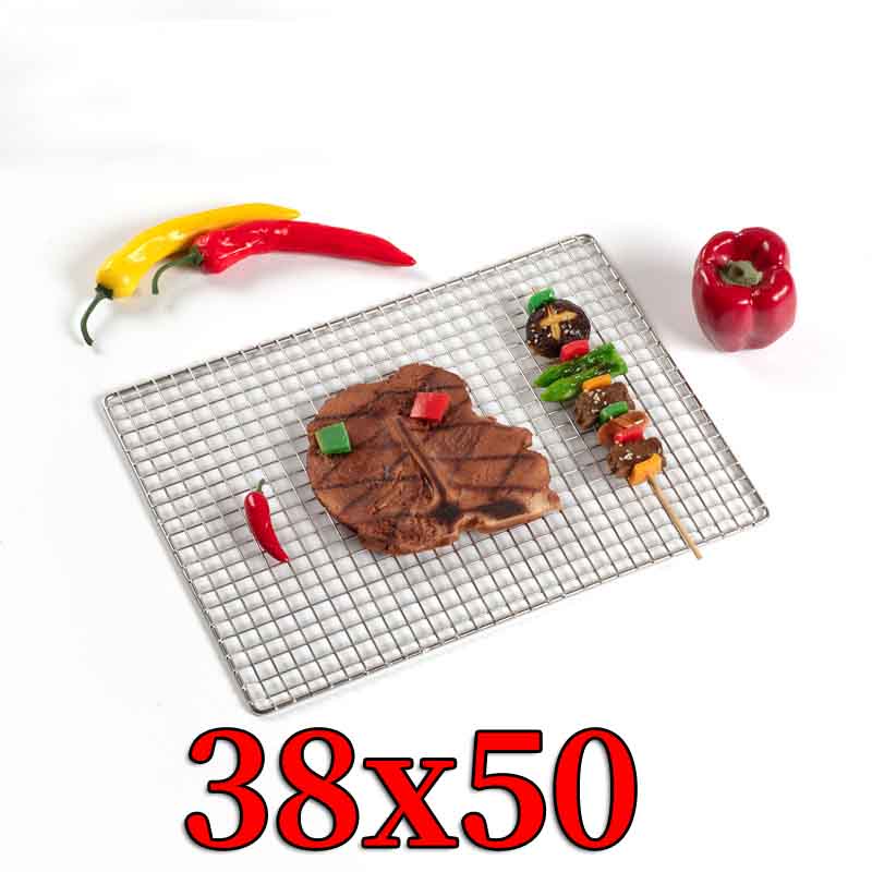 [MR.COOK] Jaring BBQ Stainless Steel BBQ Barbecue Grill Net BBQ Jaring ...