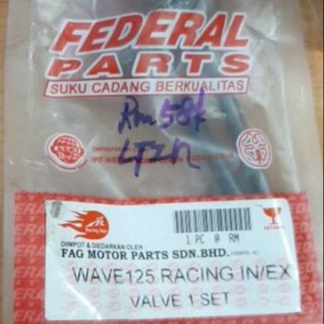 Wave 125 Racing Valve Set 23/27 | Shopee Malaysia